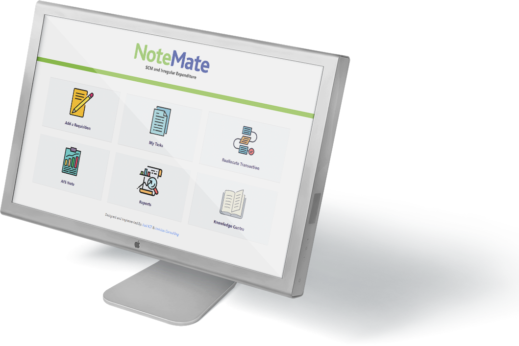 Notemate SCM and Reporting Tool